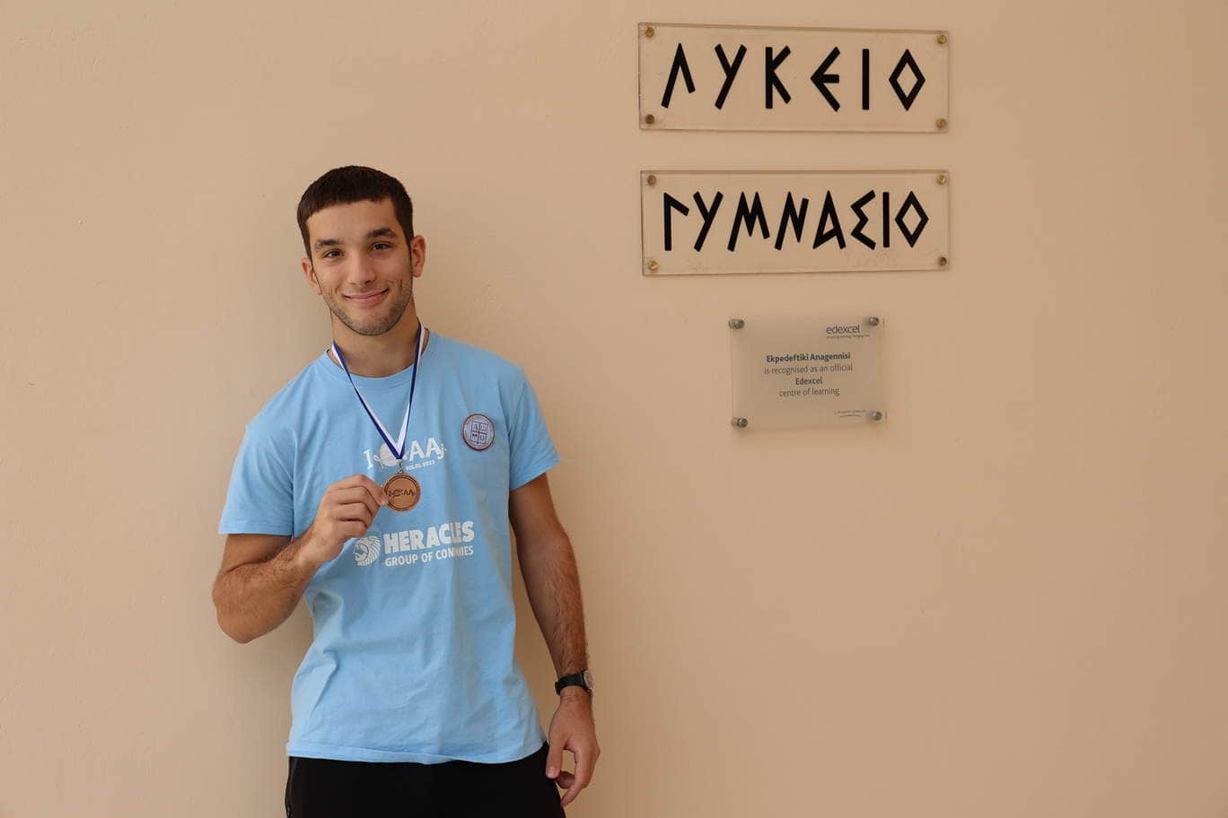 Bronze Medal for the high school student Alexandros Iliadis in the 2nd ...